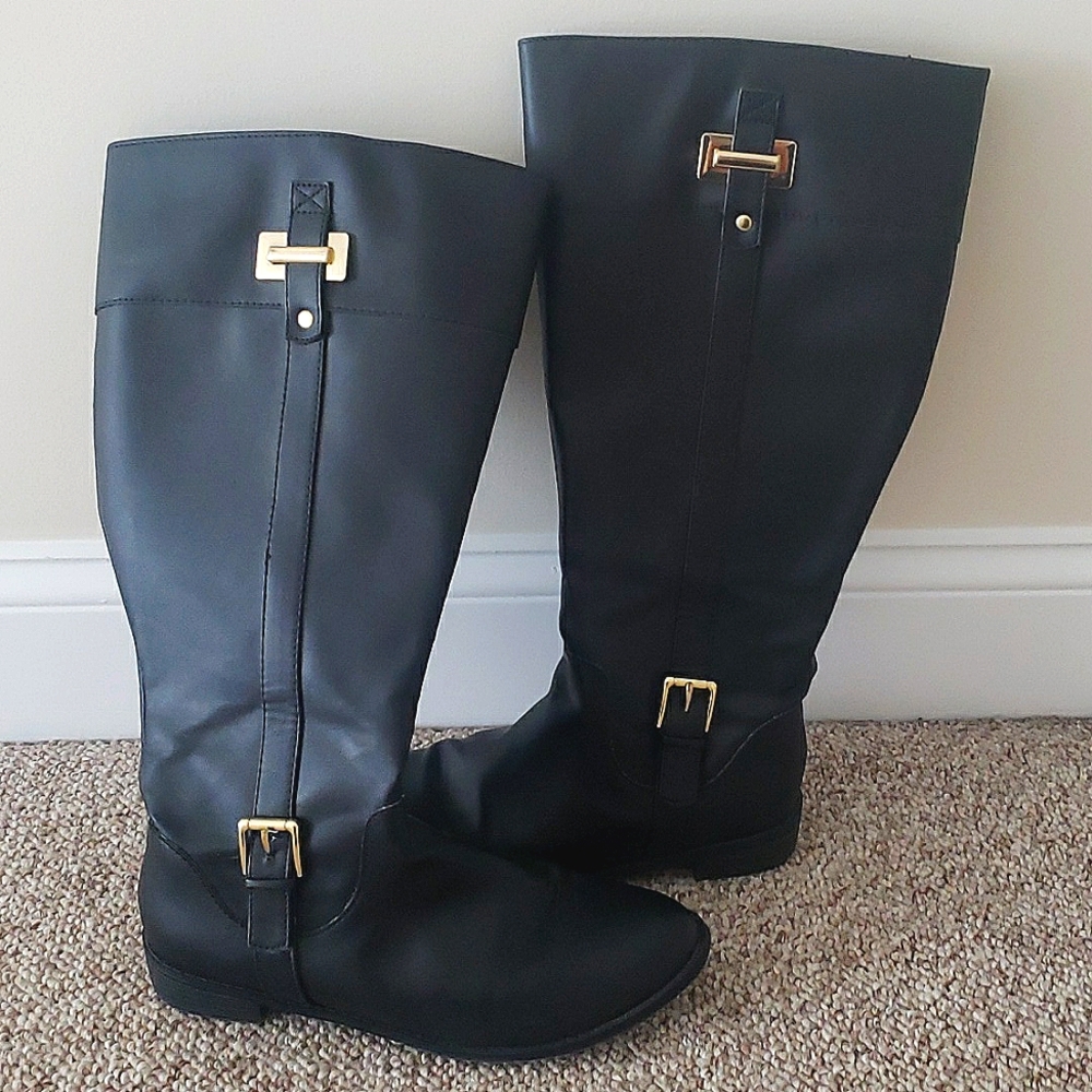 Ke-Deliee Tall Black Boot - Gem